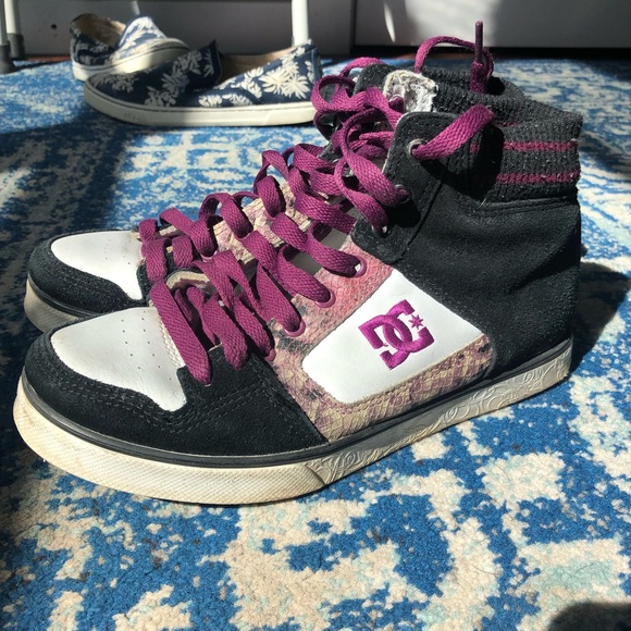 Purple Dc Shoes For Women